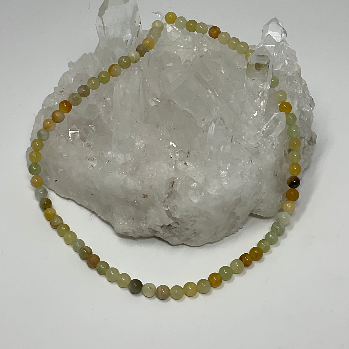 6MM Fire Jade 15"-16" Round Bead Strand | World Wide Gems Minerals Beads